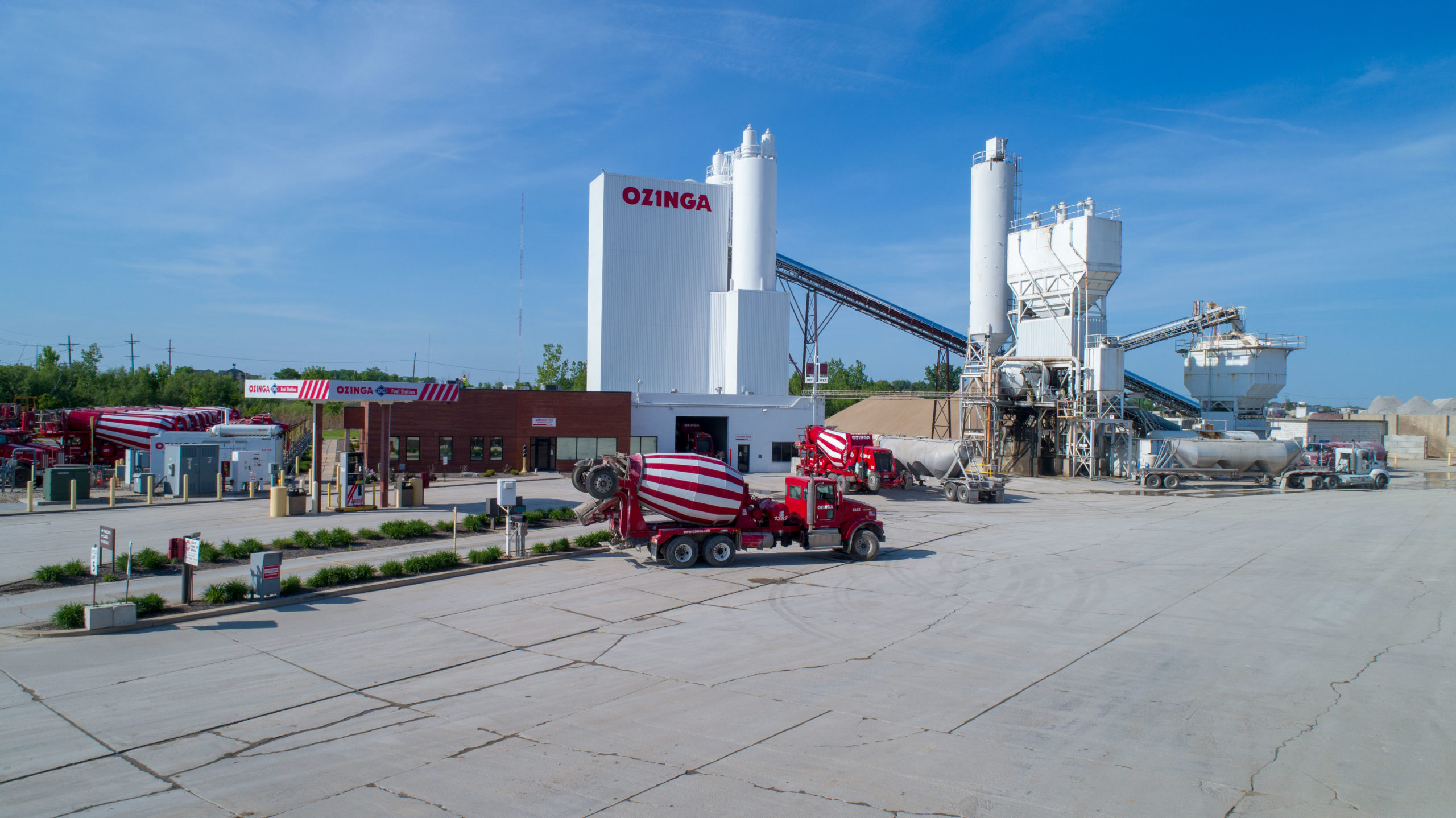 Ozinga building a sustainable future - North Branch Works